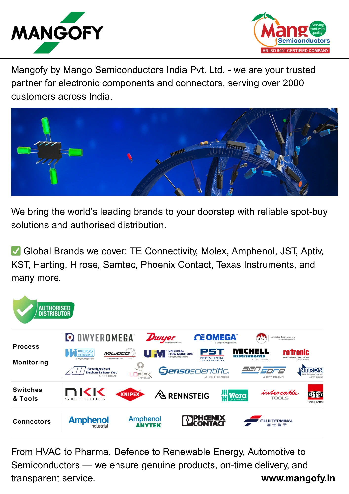 Mangofy | Electronic Components Distributor